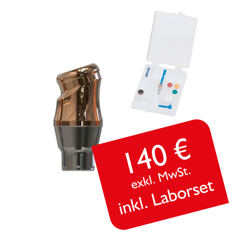 PrimeLOC 18° angled abutment compatible with Astra OsseoSpeed® Profile ...